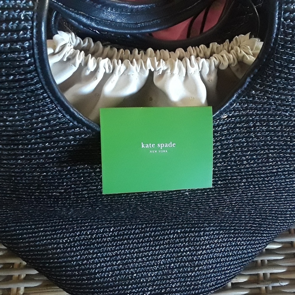 Kate Spade Straw Tote. - Gem